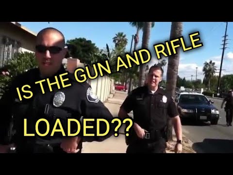 CALIFORNIA OPEN CARRY, PROOF OF OUR RIGHTS DETERIORATION. SANTA ANA CA ...