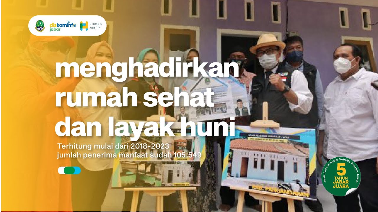 RUTILAHU menghadirkan rumah sehat dan layak huni - YouTube