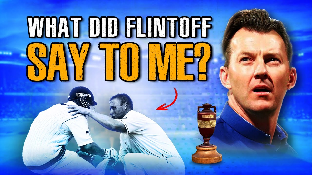 WHAT DID FLINTOFF SAY TO ME! I BRETT LEE TV - YouTube