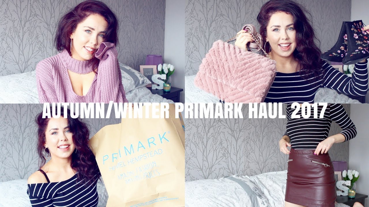 PRIMARK HAUL AUTUMN/WINTER 2017 - YouTube