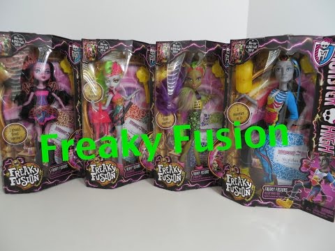 Monster High Monday Freaky Fusion ClawVenus Unboxing Doll Review