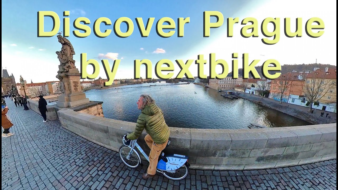 Nextbike - Discover Prague (Part 1)- Crossing the Charles Bridge - YouTube