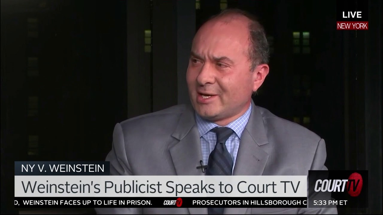 Juda Engelmayer of HeraldPR with Seema Iyer from CourtTV Discussing ...