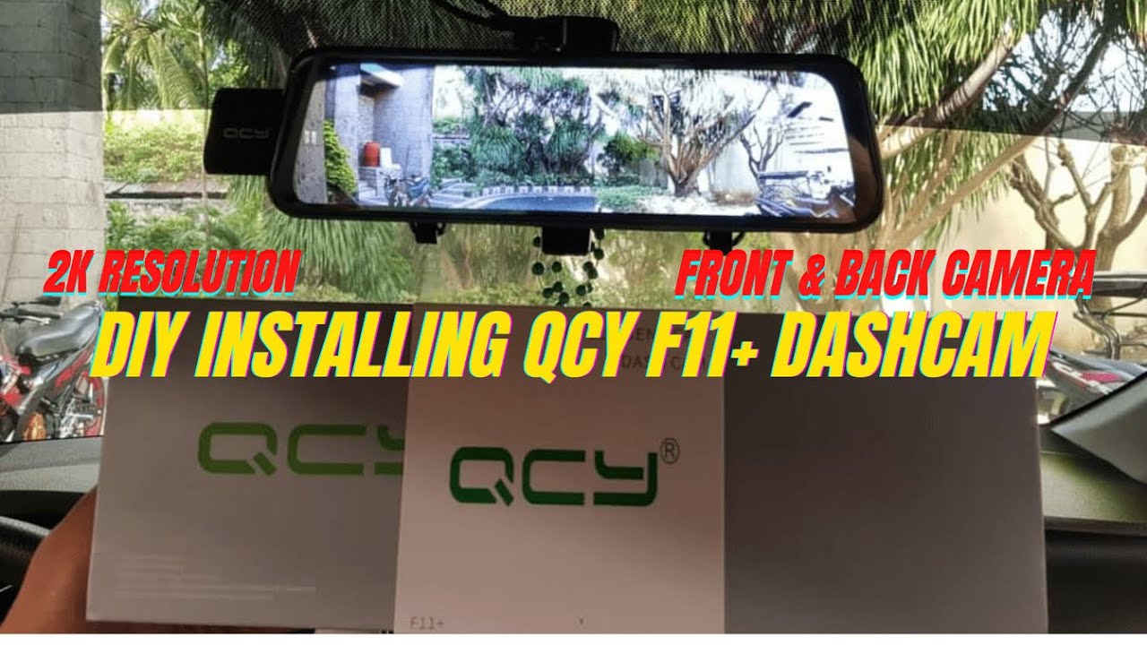 MITSUBISHI ADVENTURE DIY DASHCAM INSTALLATION QCY F11+ - YouTube