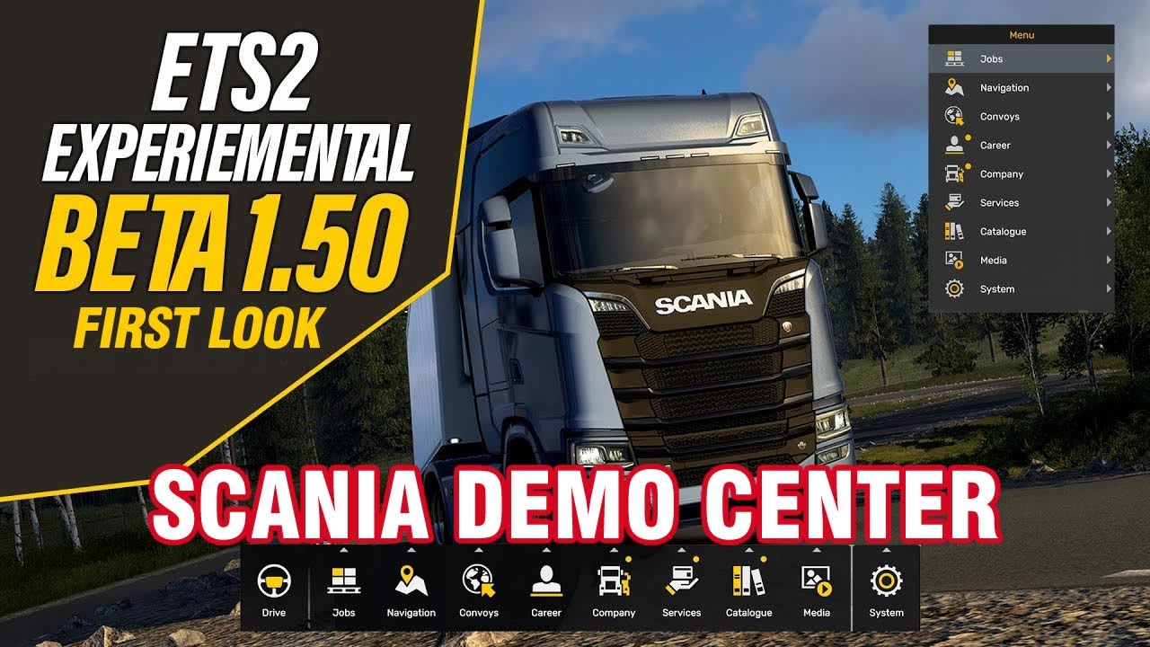 Let's visit the Scania Demo Centre in Sweden | ETS 2 - 1.50 ...