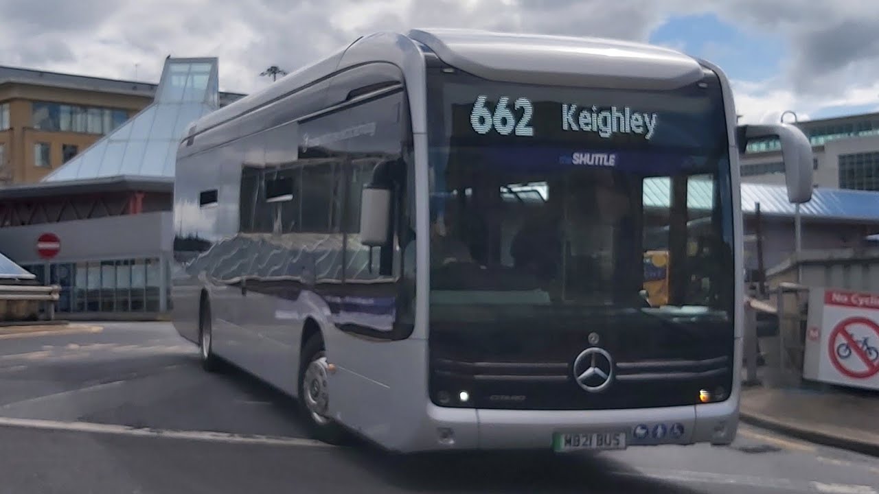 Service 662 The Keighley Bus Company Mercedes Benz ECitaro MB21 BUS