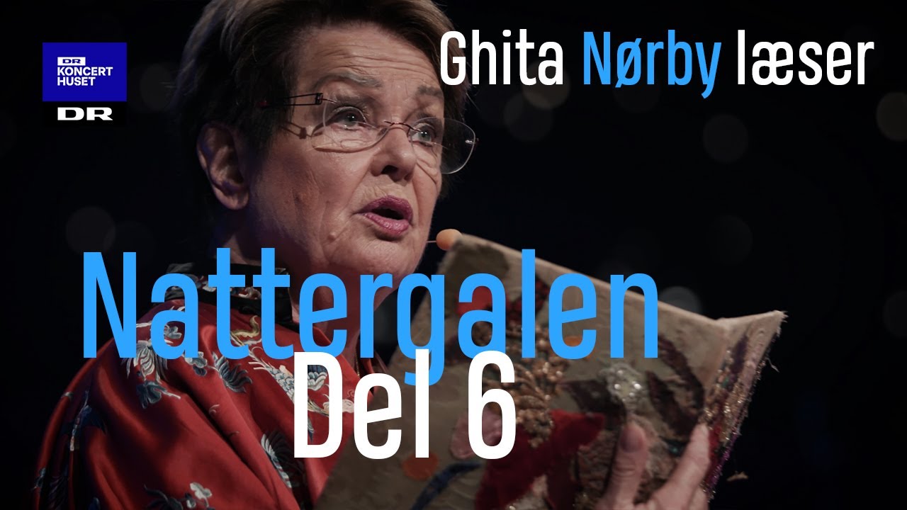 Ghita Nørby læser HC Andersens Nattergalen 6:9 - YouTube