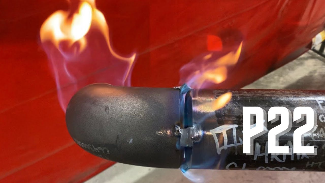 Chrome P22 TIG Pipe Welding ! - YouTube