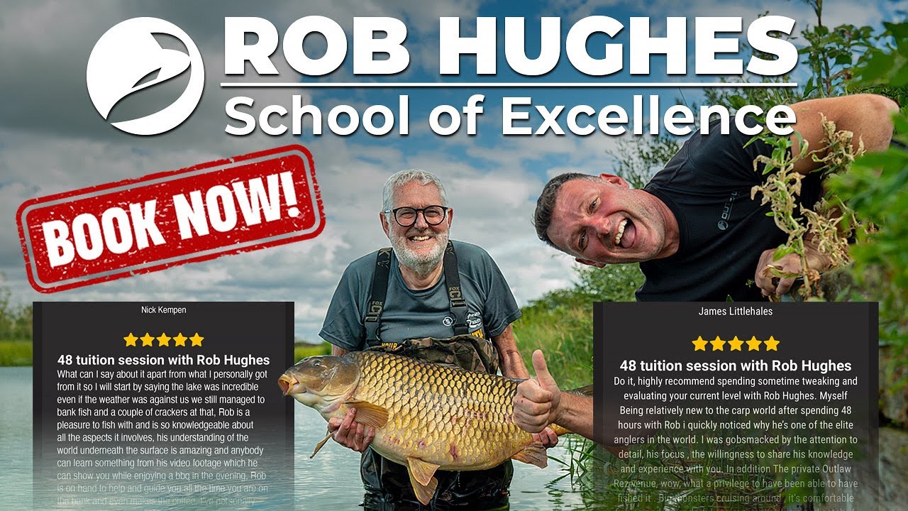 🚨 Welcome to the Rob Hughes Fishing School of Excellence | Carp Fishing ...