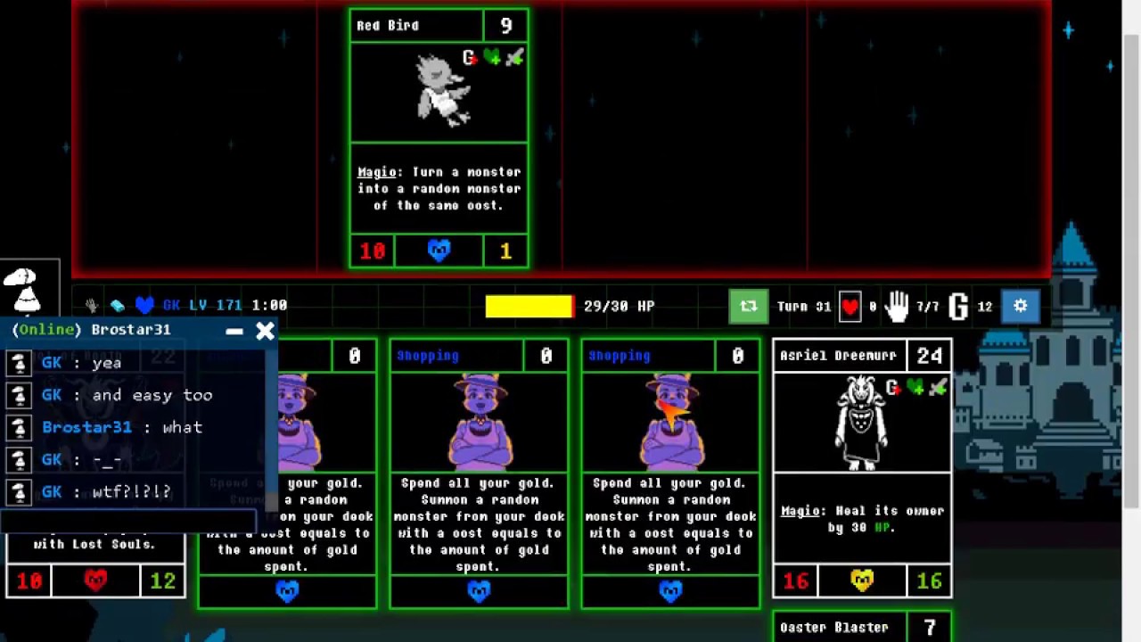 Undercards (Full Angel of Death board) - YouTube