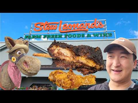 I Tried the DISNEYLAND of Supermarkets! Is Stew Leonard's Worth the Hype?