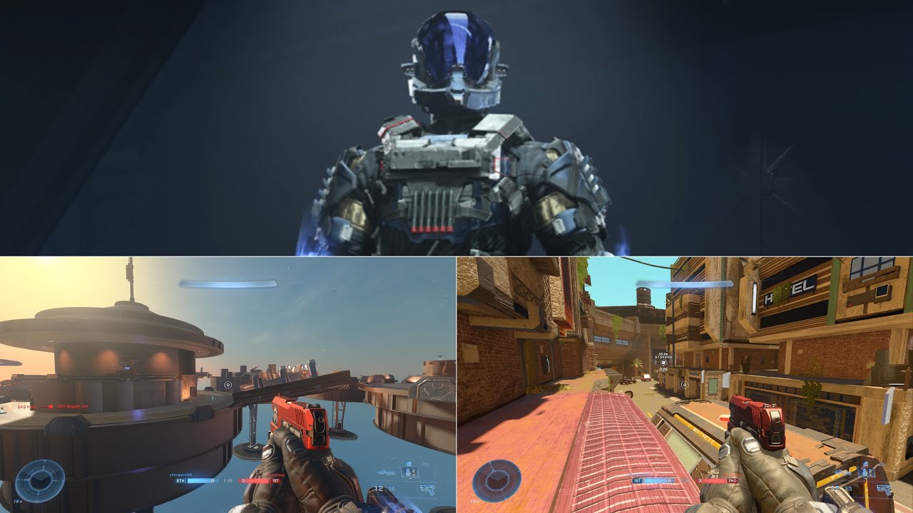 Halo Infinite - Turf & Bespin Platforms (Map Showcase) - YouTube