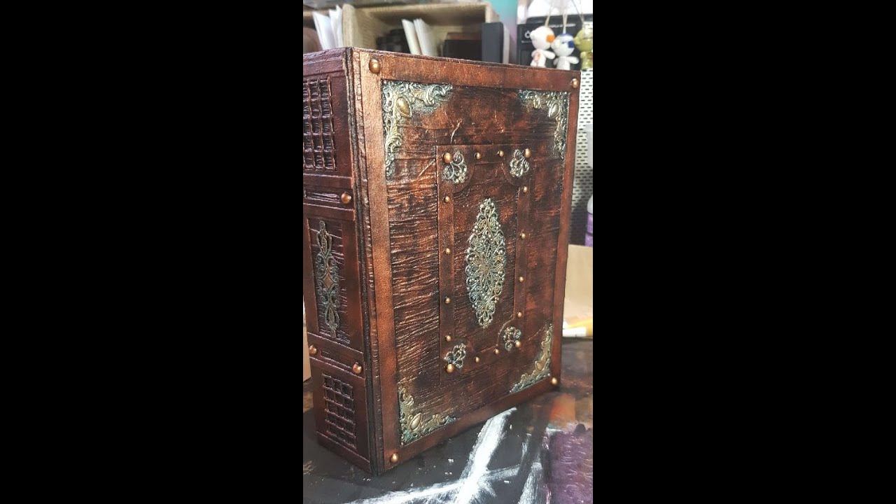 Making a new Journal Cover - YouTube