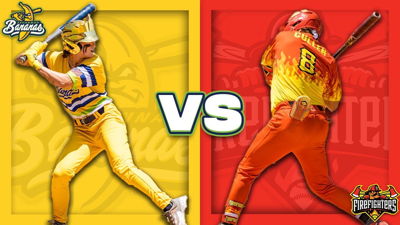 (ESPN Re-Air) Savannah Bananas vs The Firefighters Finale in Buffalo ...