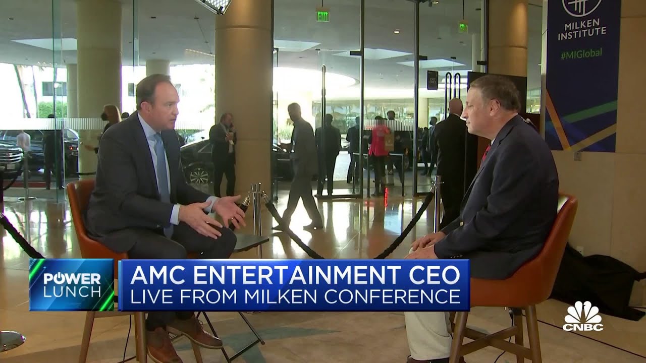 AMC CEO Aron on the recent trading frenzy and the future direction of ...