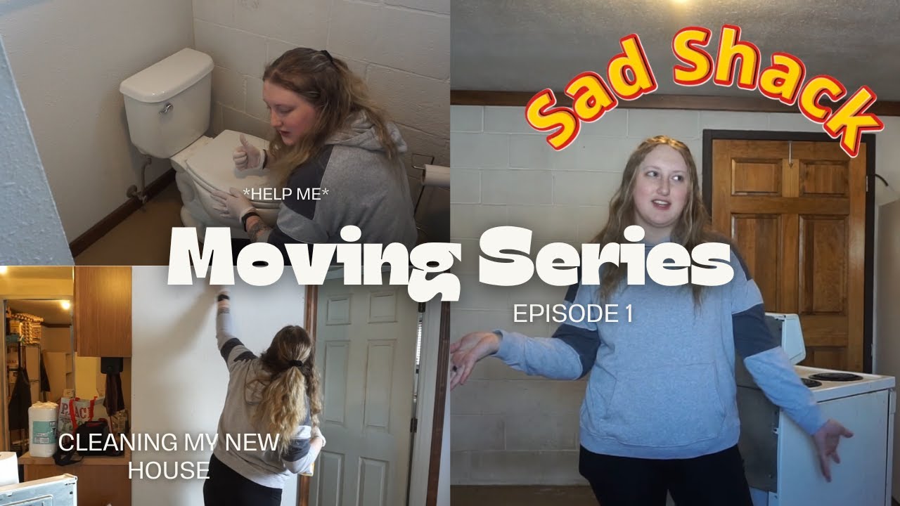 MOVING SERIES | Episode 1 *cleaning EVERYTHING* - YouTube