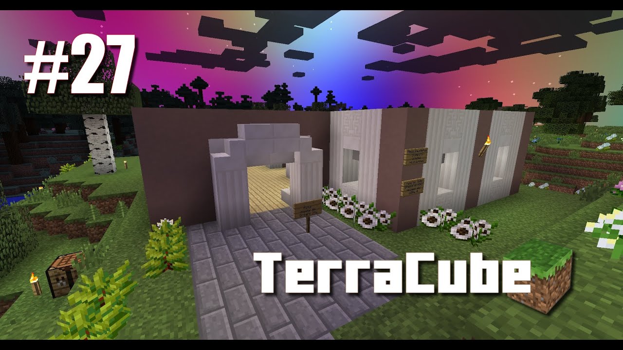 Terracube #27: La suite de l'hôpital [Redif Live - Minecraft] - YouTube