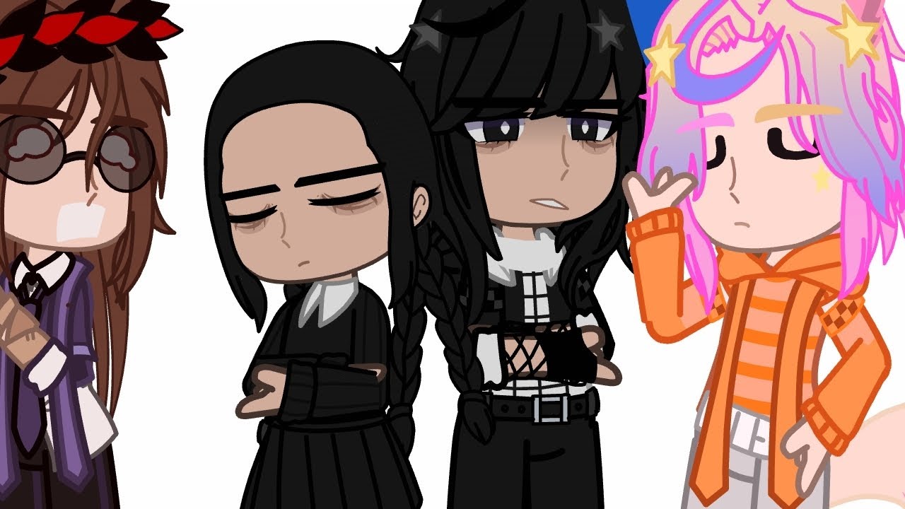 Wednesday becomes a kid for 24 hrs ~gacha club~ •| Wednesday Series ...