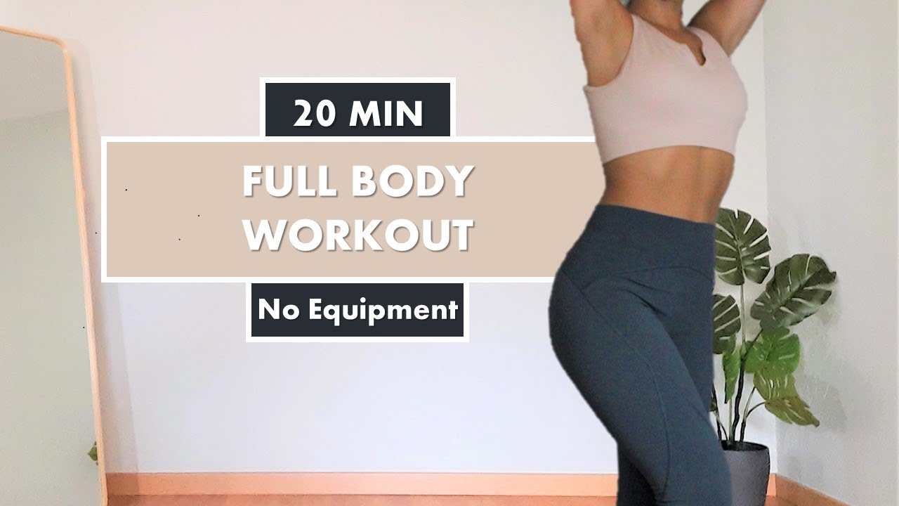 20 min Full Body Workout For Beginners | No Jumping | Knee Friendly ...