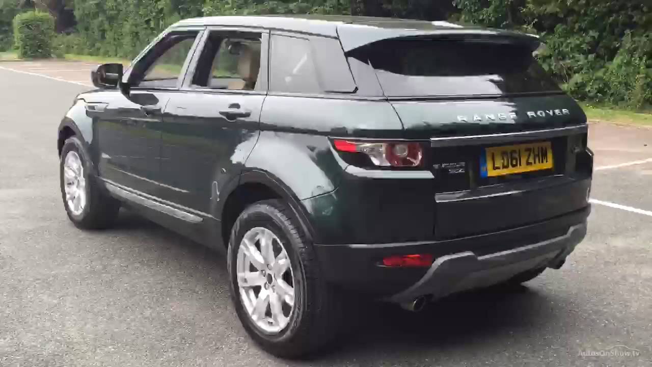 LAND ROVER RANGE ROVER EVOQUE SD4 PURE TECH GREEN 2011 - YouTube
