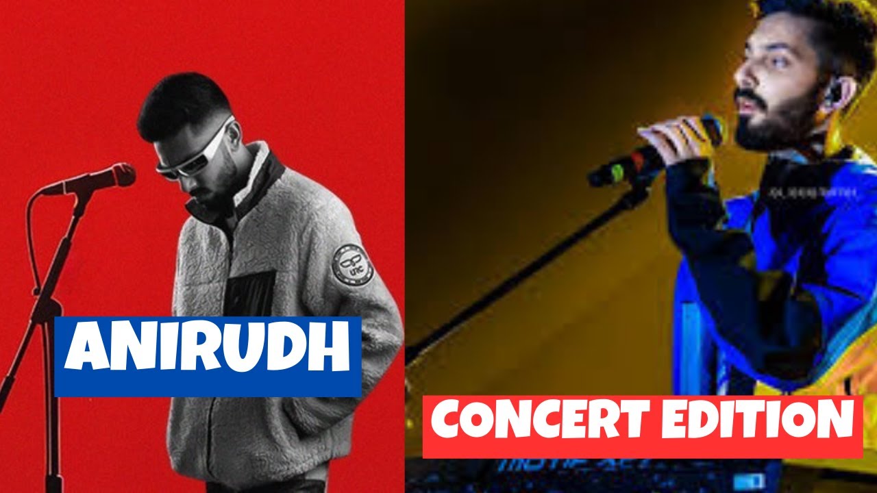 How ready are you for Anirudh's Concert? | Concert Setlist - YouTube