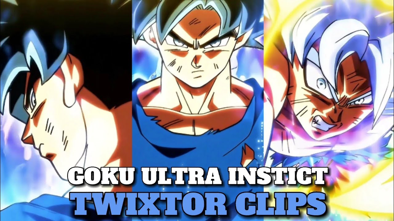 Goku Ultra Instict )Twixtor Clips CC) - YouTube