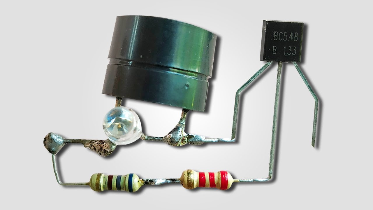 Homemade || How To Make Wire Break/ Cut Wire Alarm Circuit Easily - YouTube