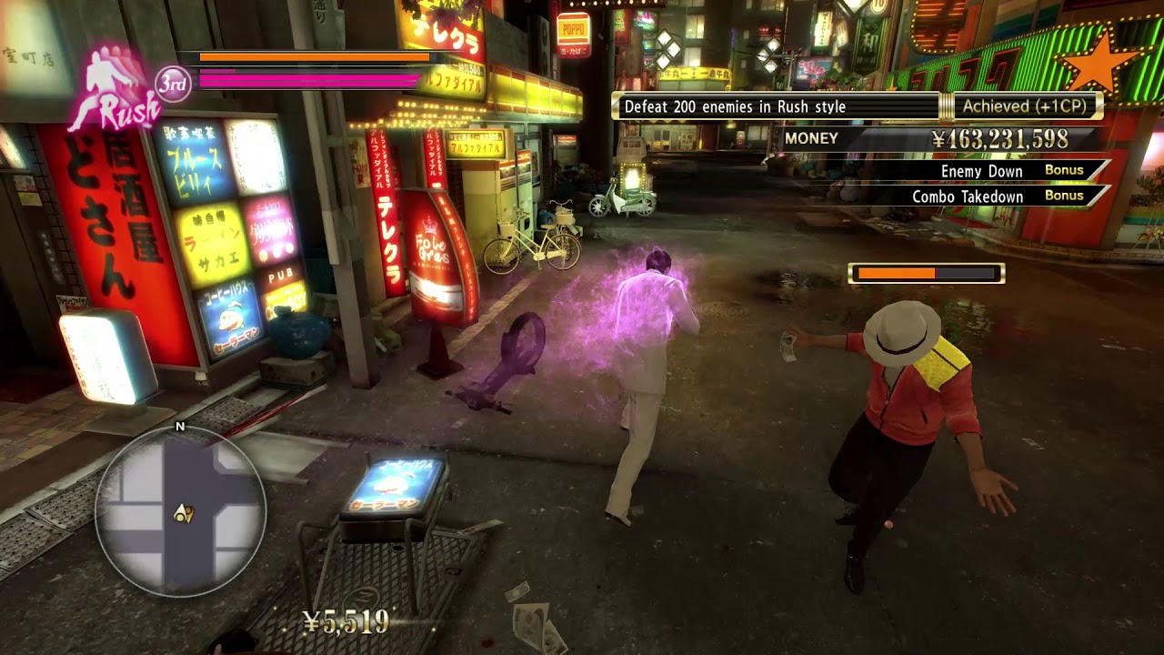 Yakuza 0- Miracle Johnson. - YouTube
