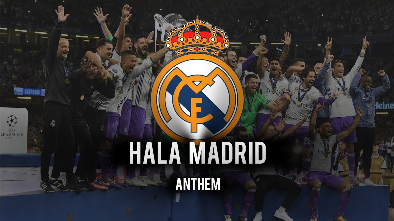 Real Madrid ANTHEM. (Hala Madrid Y Nama Das) English lyrics ...