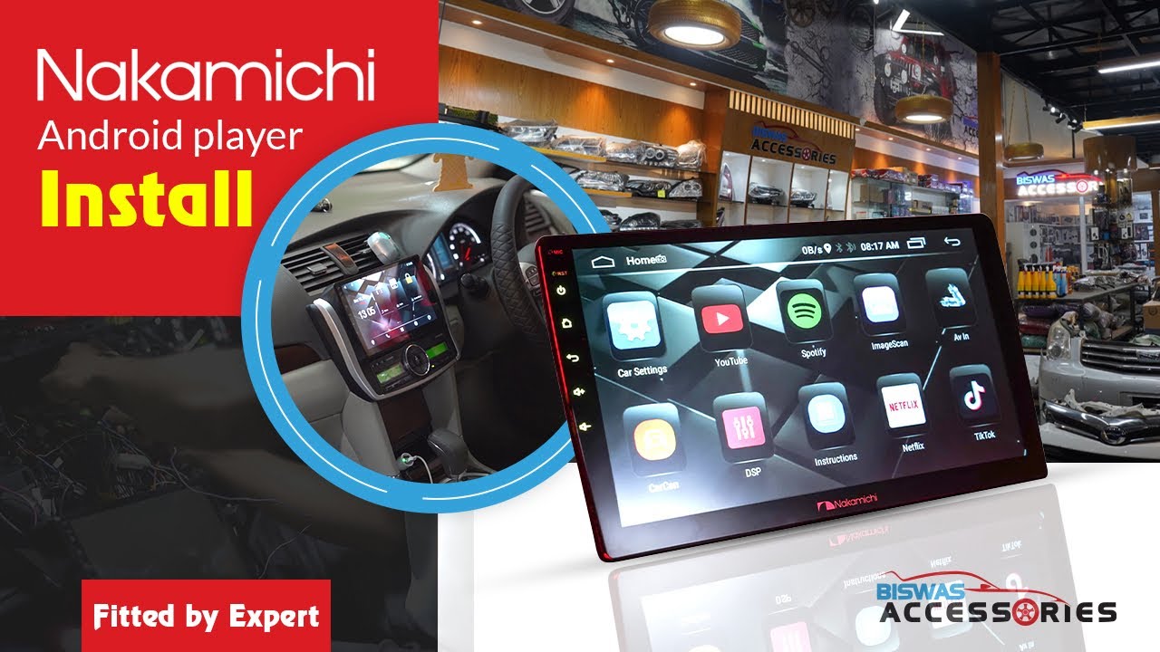 Nakamichi Android Player Installation | Toyota Premio | Biswas ...