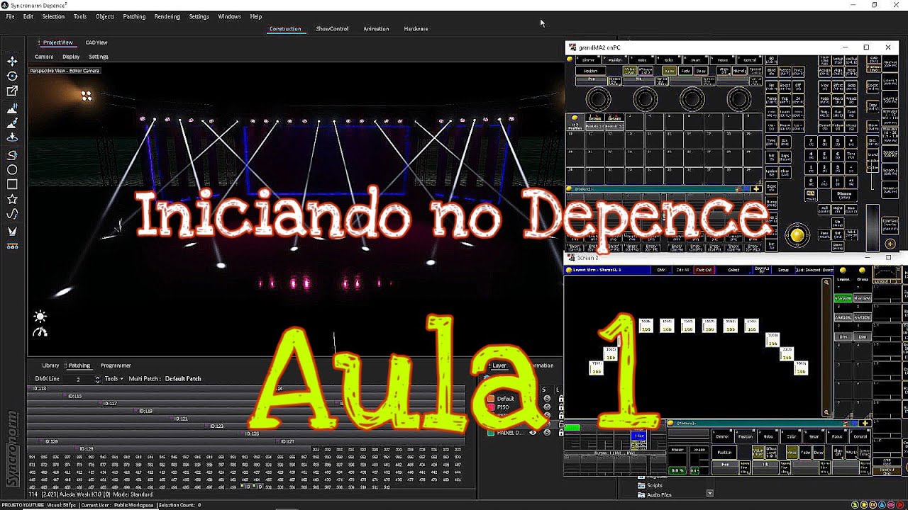 INICIANDO NO DEPENCE - AULA 1 (CRIANDO A ESTRUTURA) - JV LUZ E LED - YouTube