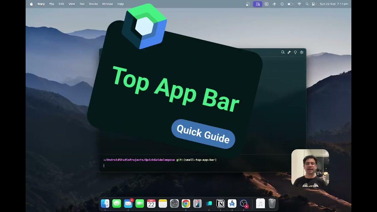 Crea una TopAppBar en Jetpack Compose DESDE CERO | Guía Fácil y Rápida - YouTube