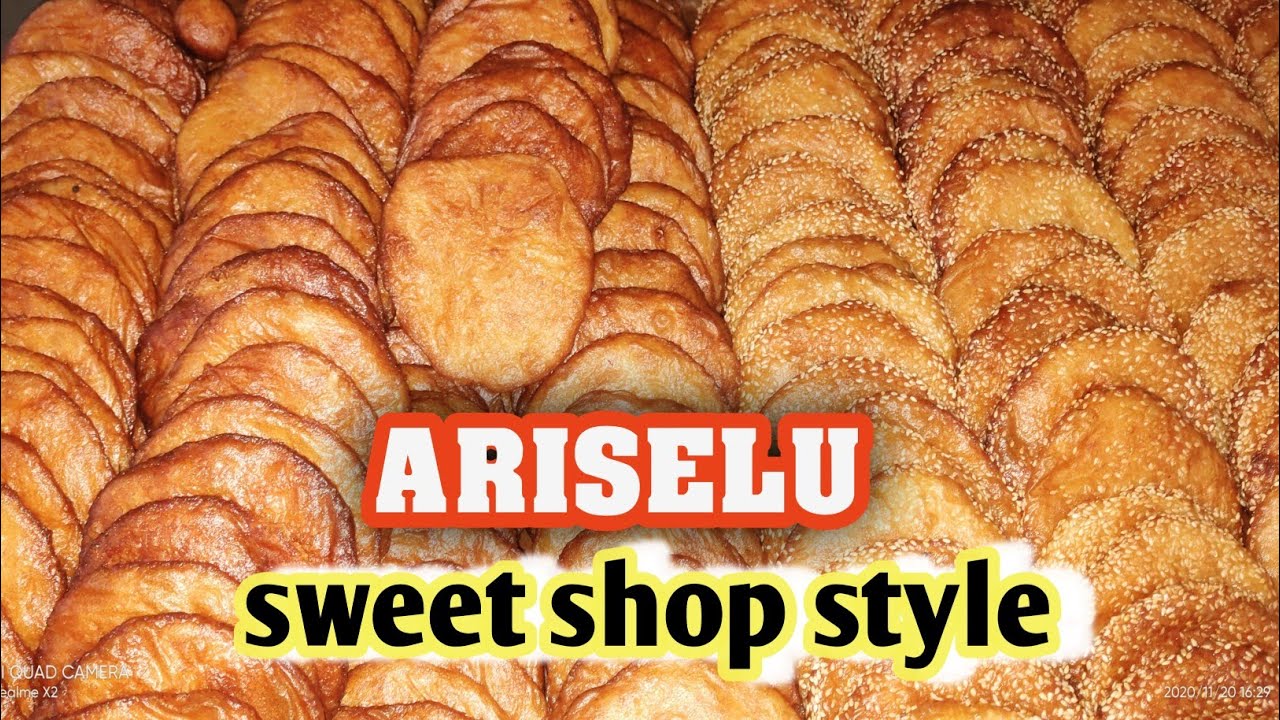 ARISELU | How to make ariselu | jaggery sweet | Andhra home food ...