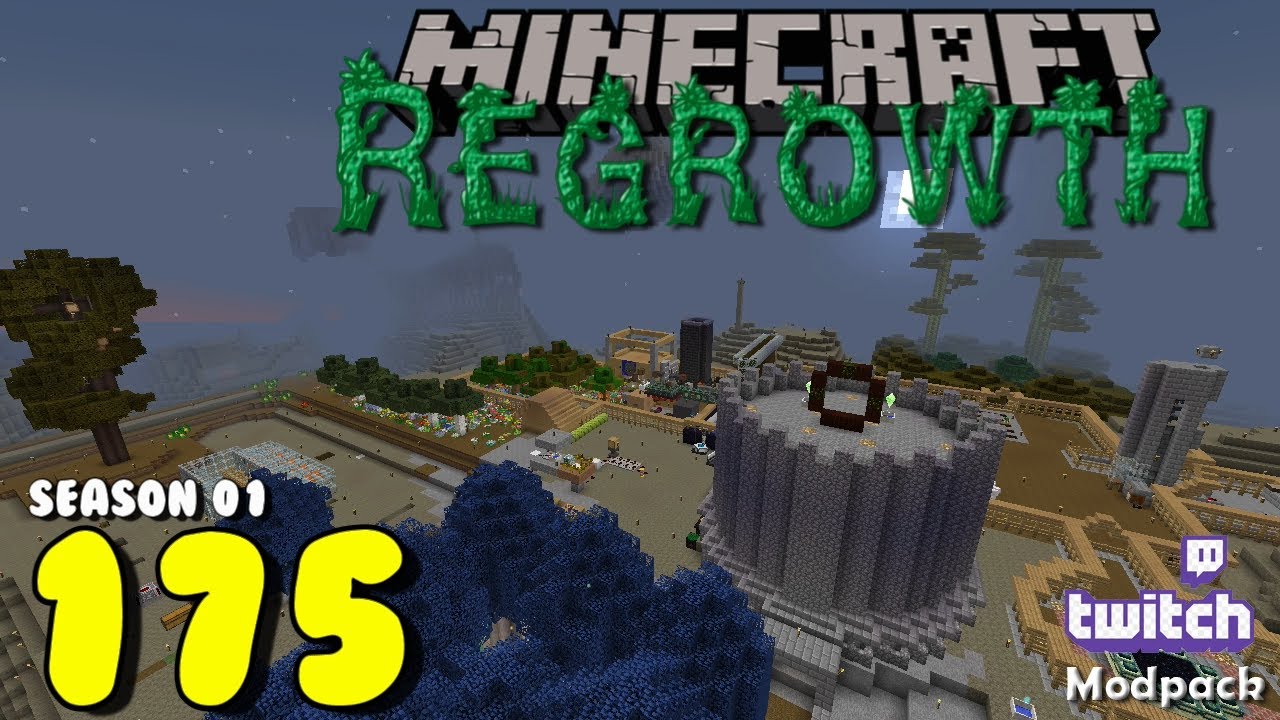 Regrowth S01E175 - Almost Done With Life! - Minecraft Modpack Let's ...