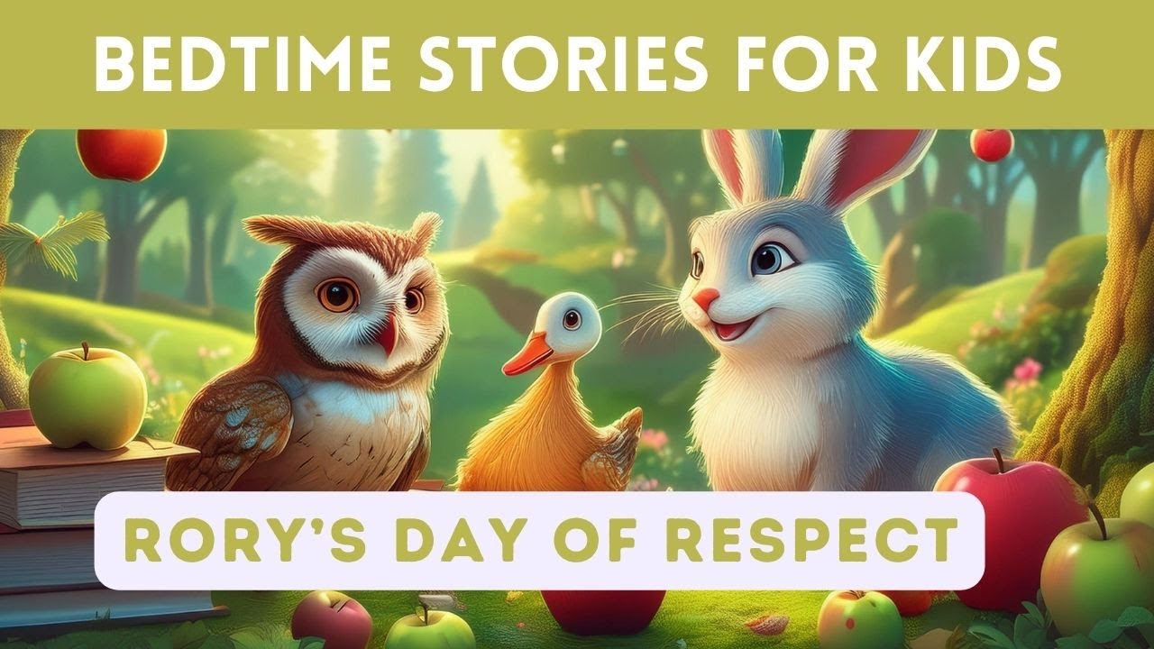 Bedtime Story for Kids in English | Rory’s Day of Respect | Fairy Tales ...