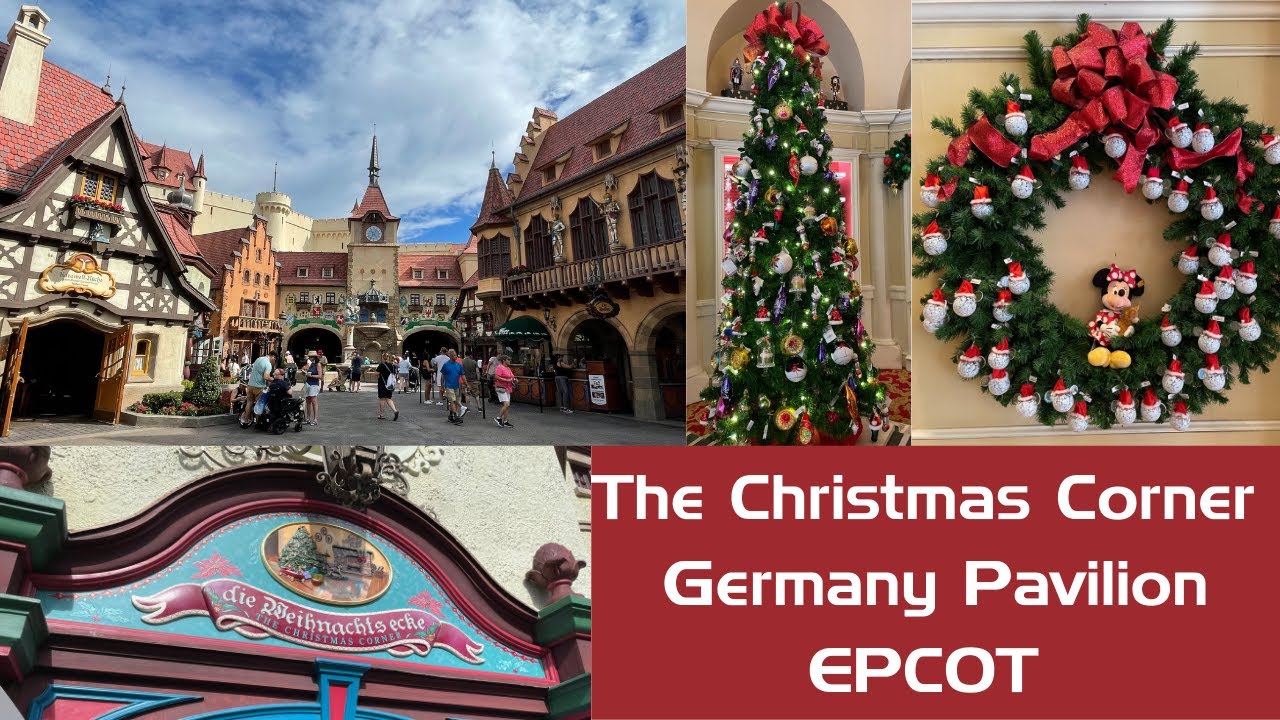 The Christmas Corner Shop at the Germany Pavilion | EPCOT World ...