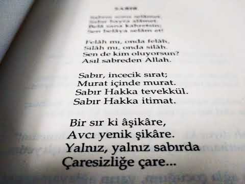 Sabır / Şiir
