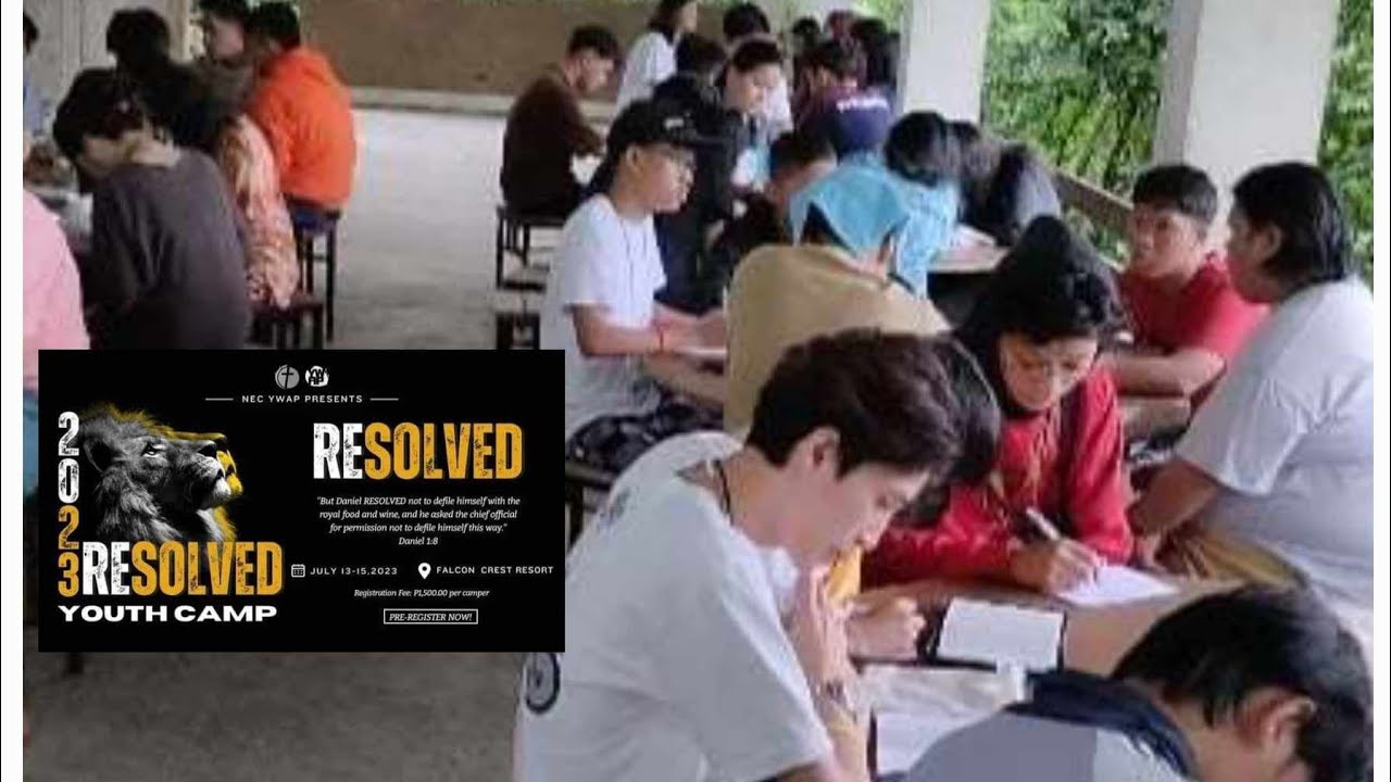 Part 3 RESOLVED YOUTH CAMP 2023 Falcon Crest Resort Norzagaray, Bulacan ...