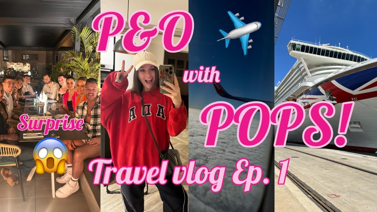 Surprising My Sister On Her Pando Cruise Contract Travel Day ️😱 Ep 1