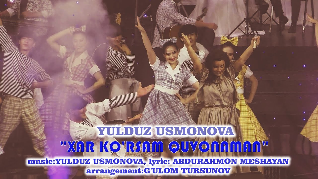 Yulduz Usmonova - Har ko'rsam quvonaman (live) 2023 - YouTube