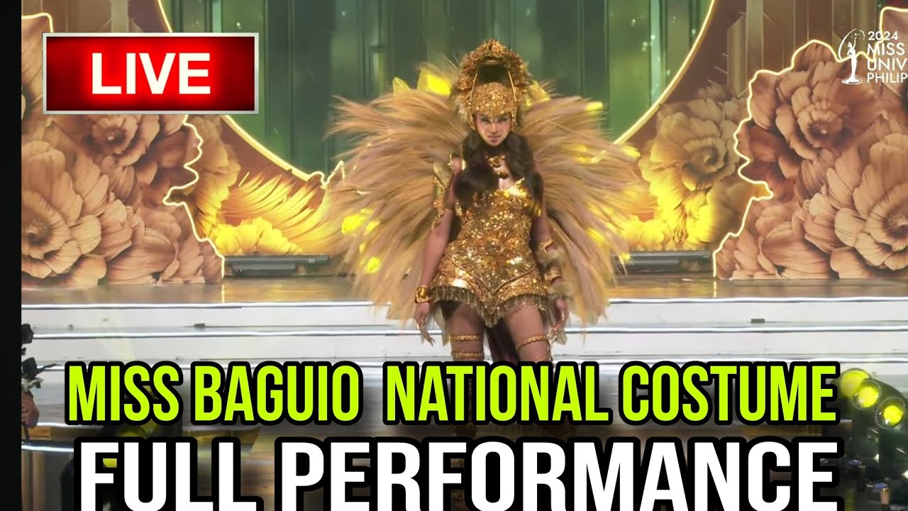 LIVE : Miss Universe Philippines National Costume - Baguio's Full ...