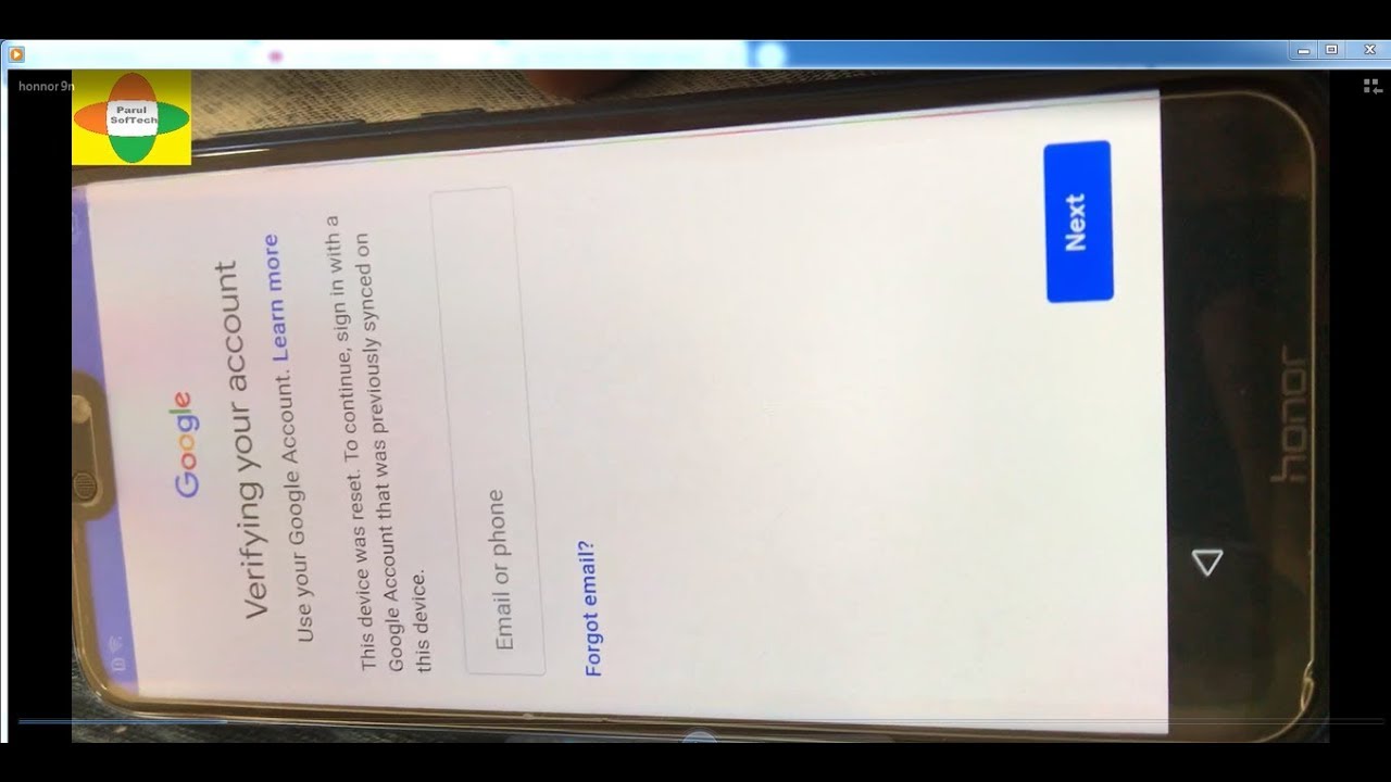 Honor 9N LLD-AL20 FRP Unlock Bypass talkback not work - YouTube