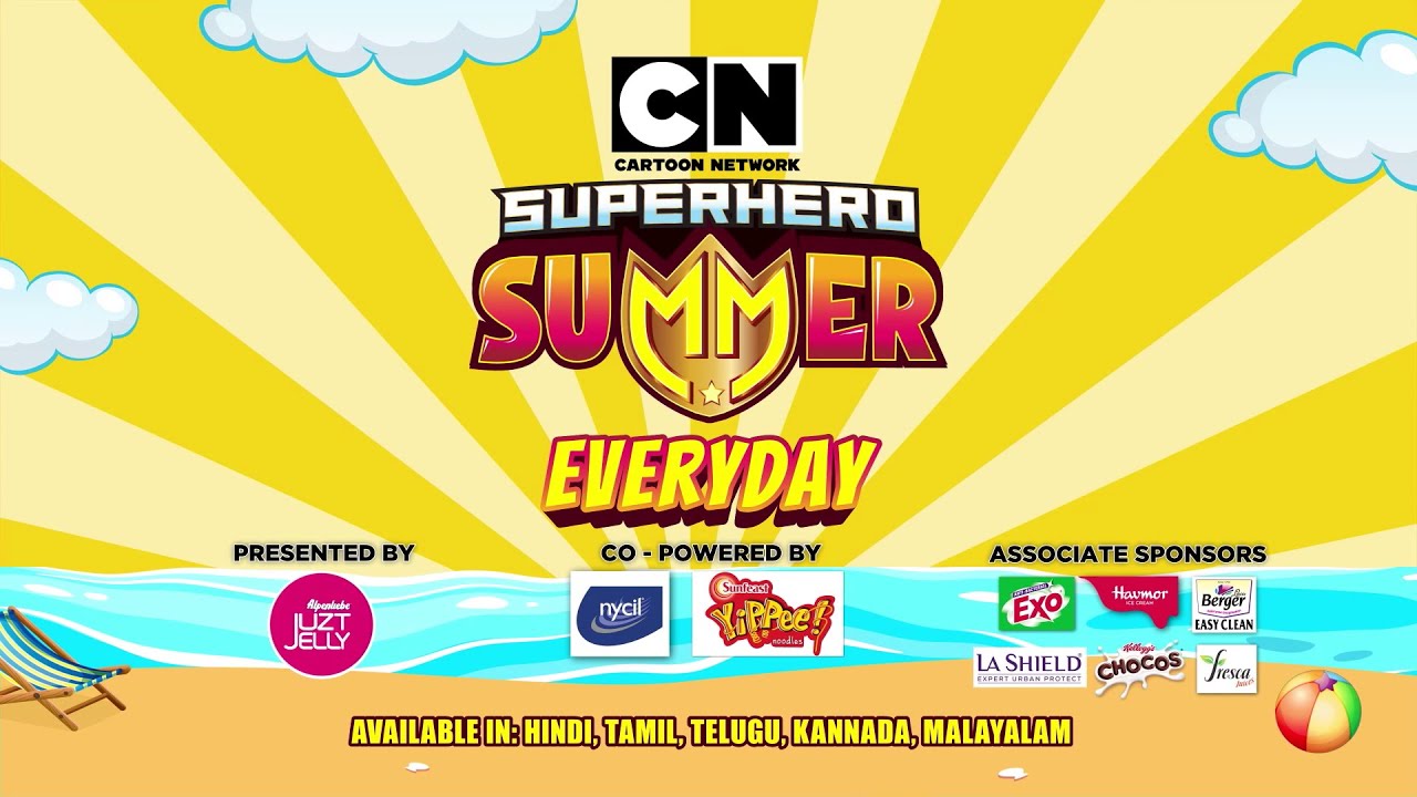 Promo | Superhero Summer | Every Day | Cartoon Network India - YouTube