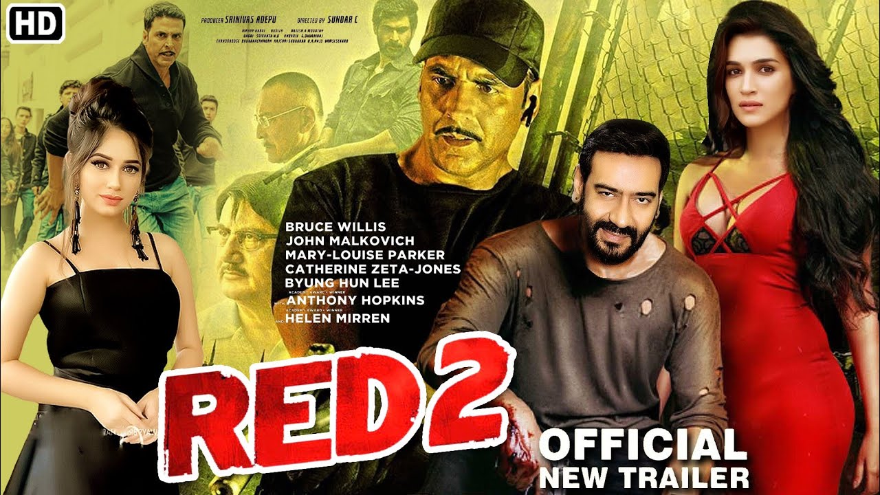 Red 2 Movie Official Trailer Ajay Devgan, Akshay Kumar, Jannat Zubair ...