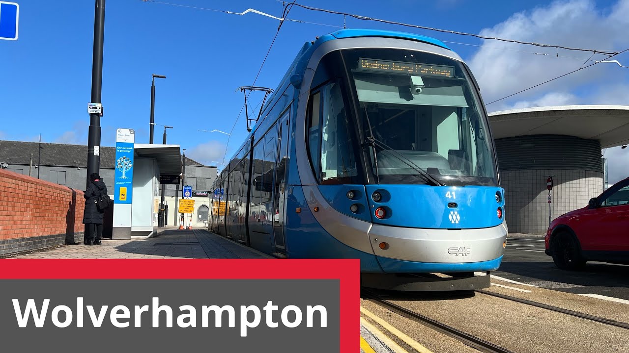 Buses and Trams at Wolverhampton Bus Station - YouTube