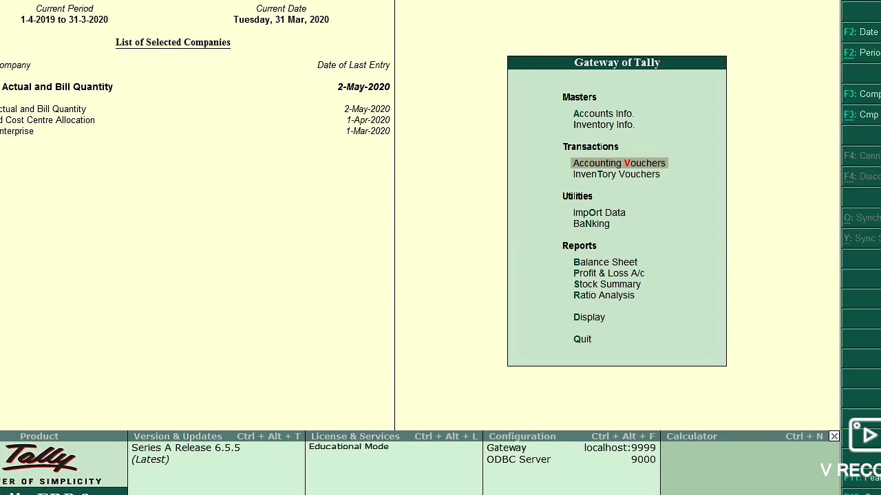 Tally Erp 9 With Different And Actual Bill Entry YouTube tally-erp-9-with-different-and-actual-bill-entry-youtube