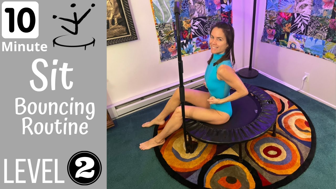 10 min | Level 2 | Sit Bouncing Routine | I Jump Instead on a ...