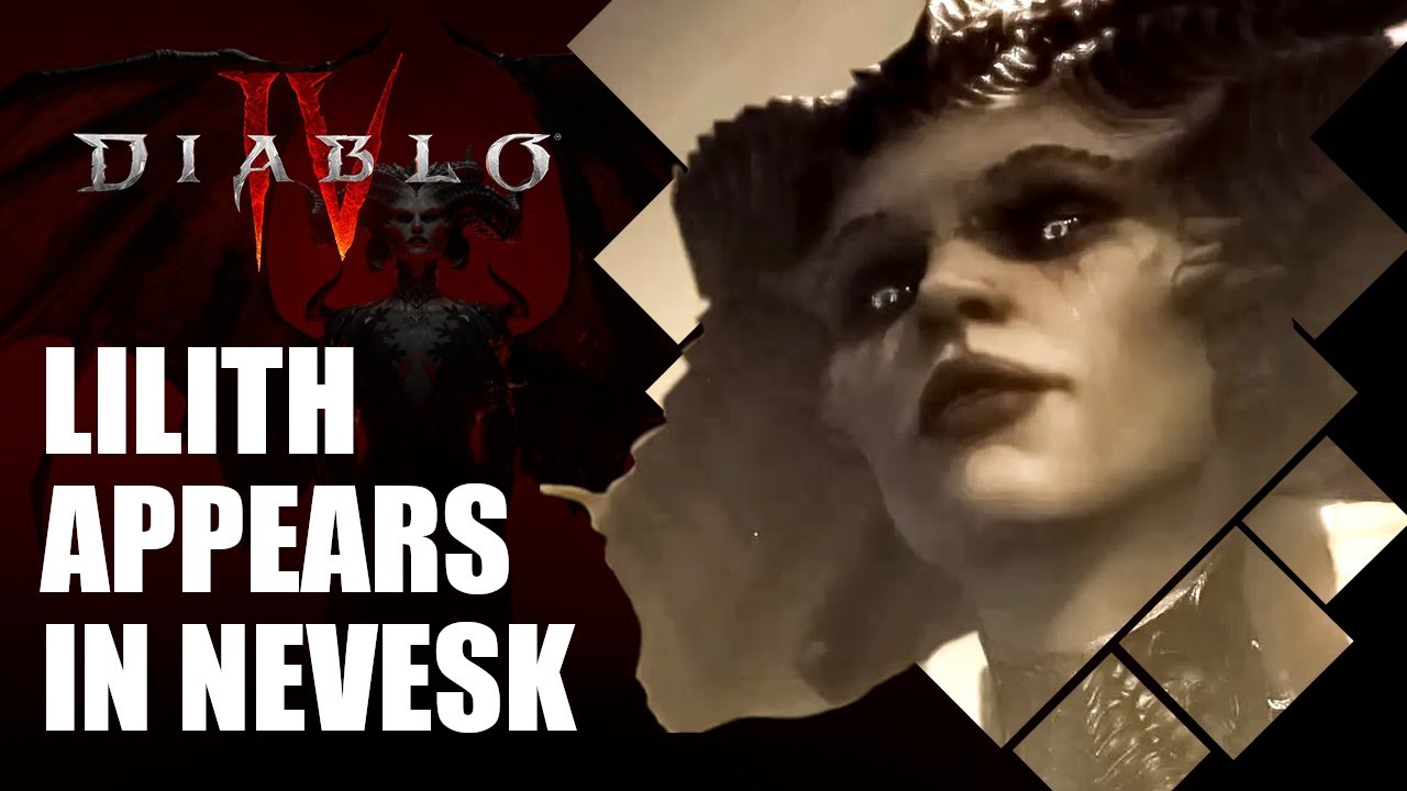 Lilith Appears in Nevesk Cutscene - Diablo 4 (PS5) - YouTube