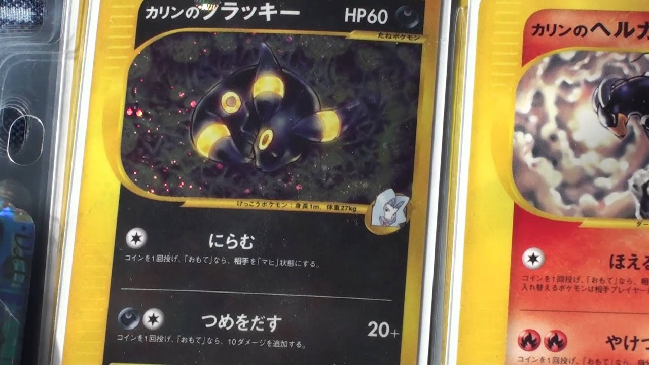 Complete Pokemon Japanese VS Set - YouTube