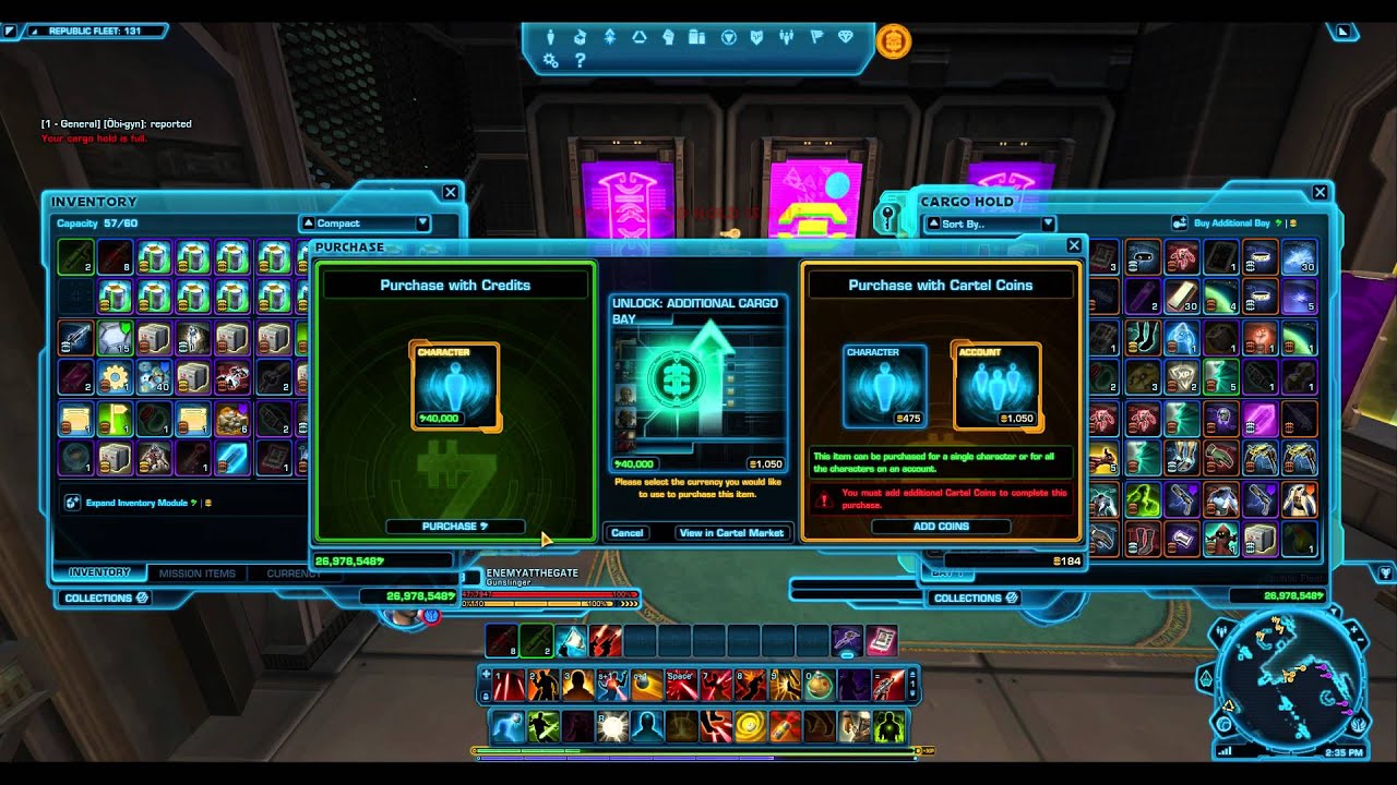 SWTOR Strategy Alliance Cartel Packs (Lots of GOLD Items) - YouTube